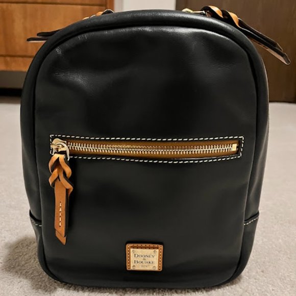 Dooney & Bourke | Bags | Dooney Bourke Small Ronnie Backpack Midnight ...